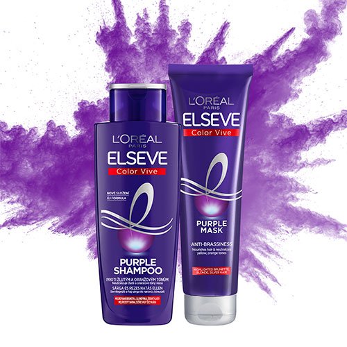 Elseve Color Vive Starostlivosť o vlasy Purple šampón 200 ml | L'Oréal ...